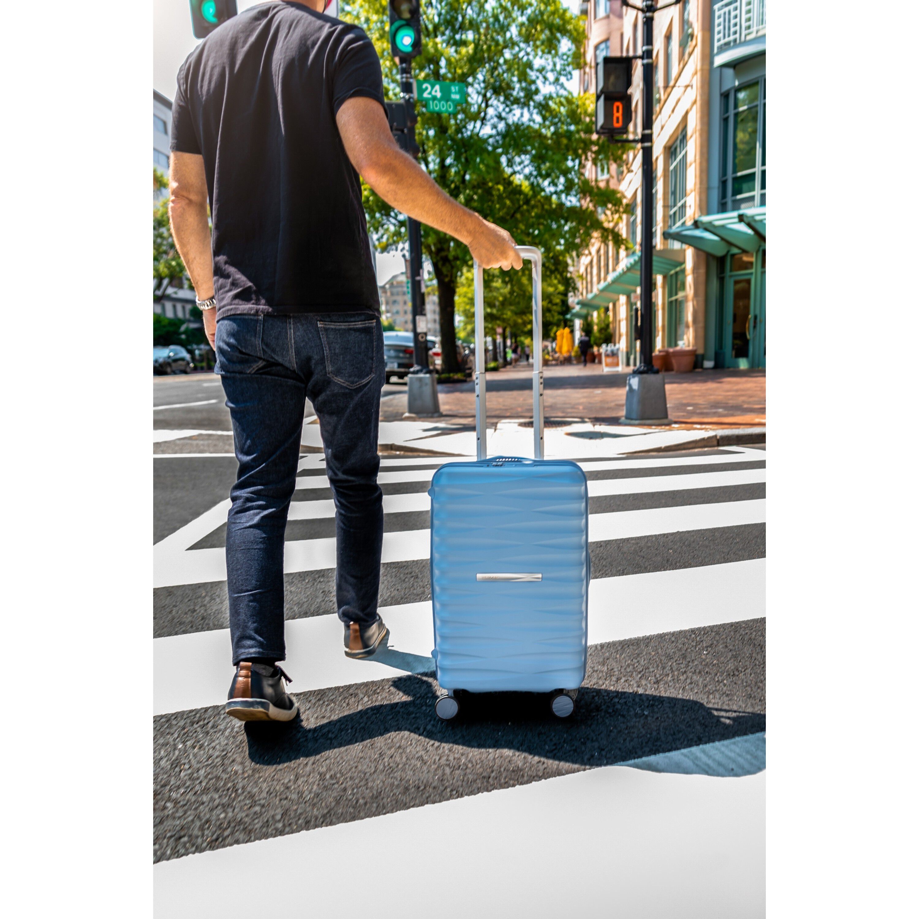 Voltage Dlx Global Carry On Spinner