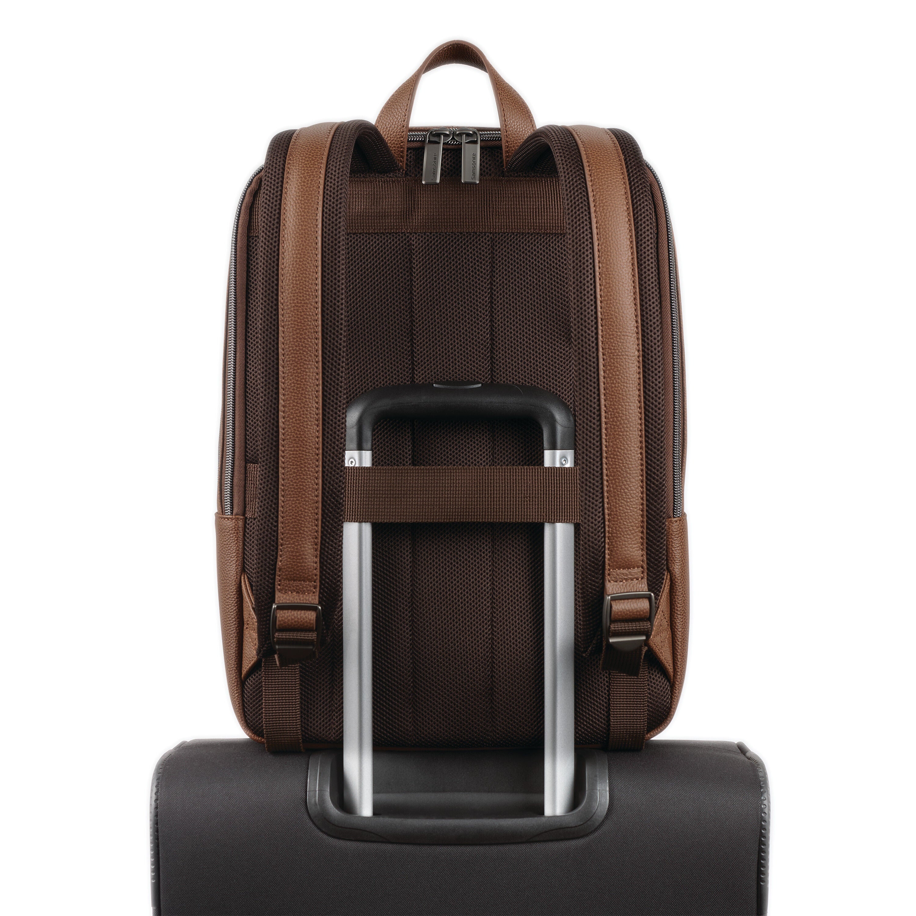 Business Slim Leather Backpack | Laptop Backpacks | Samsonite