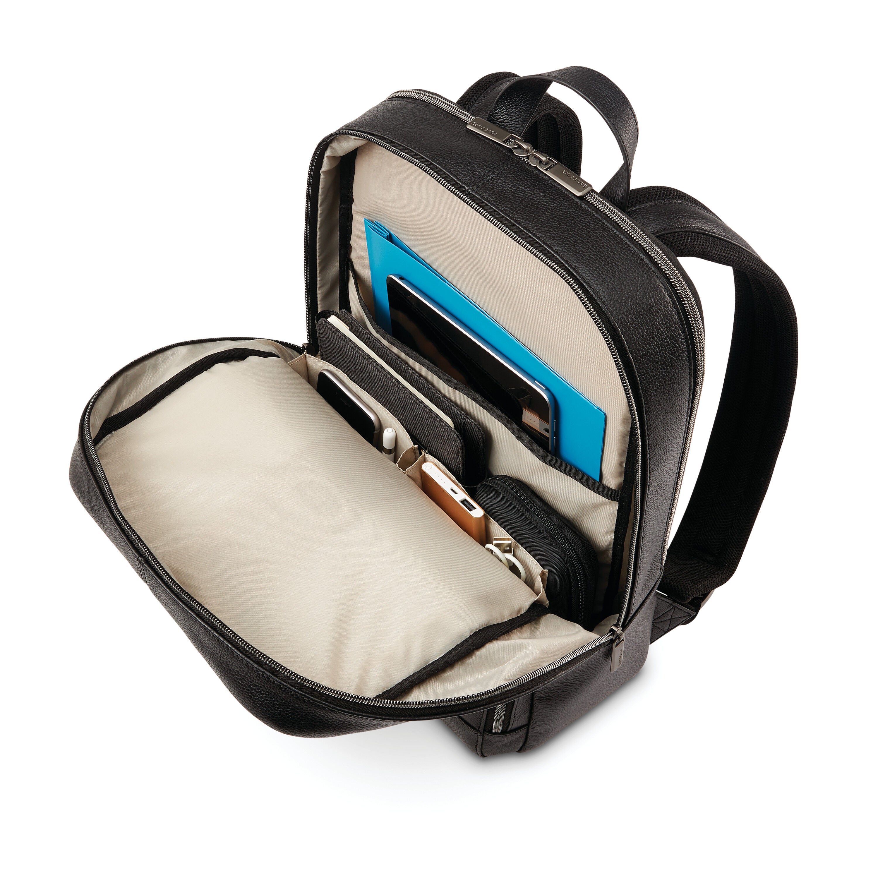 Business Slim Leather Backpack | Laptop Backpacks | Samsonite