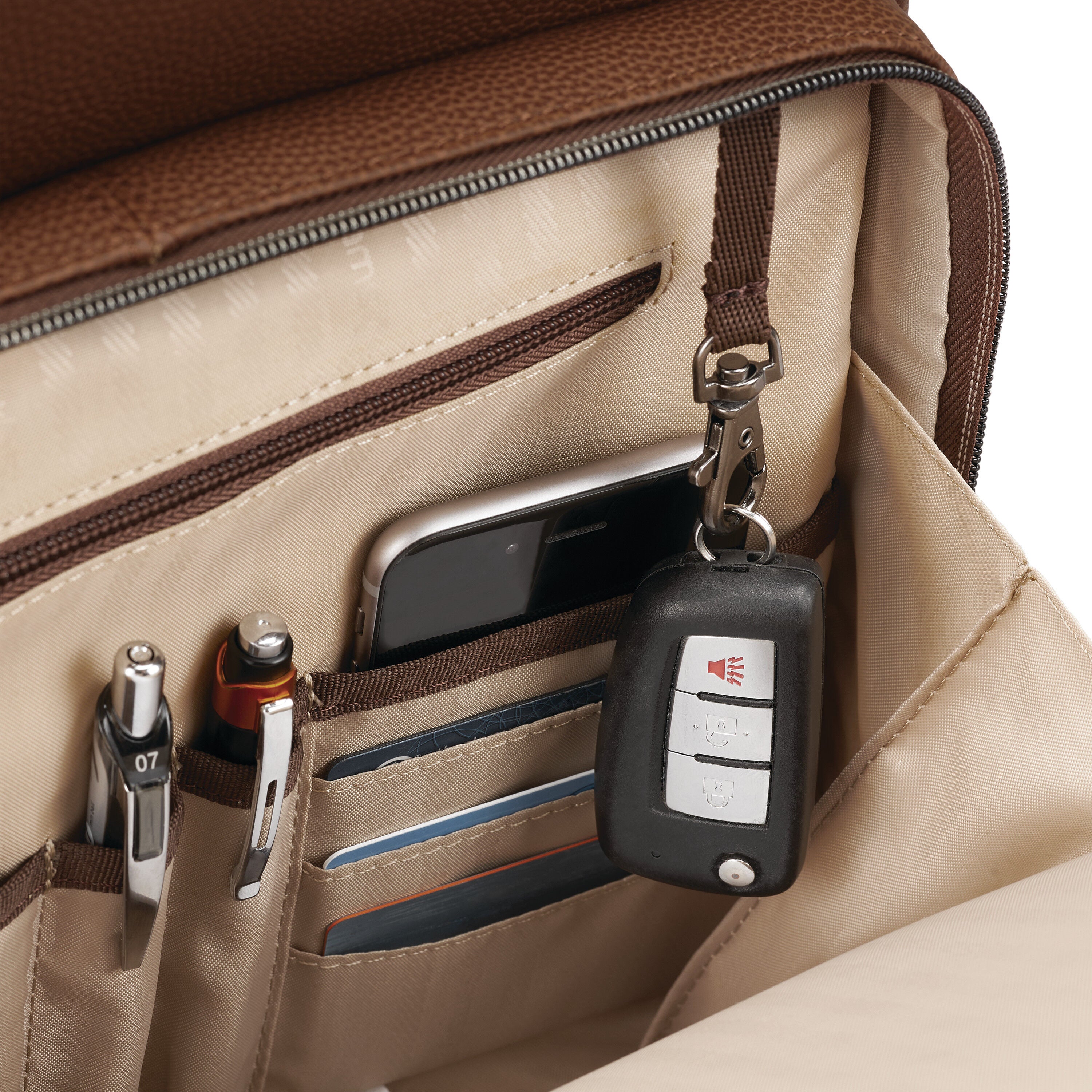 Business Slim Leather Backpack | Laptop Backpacks | Samsonite